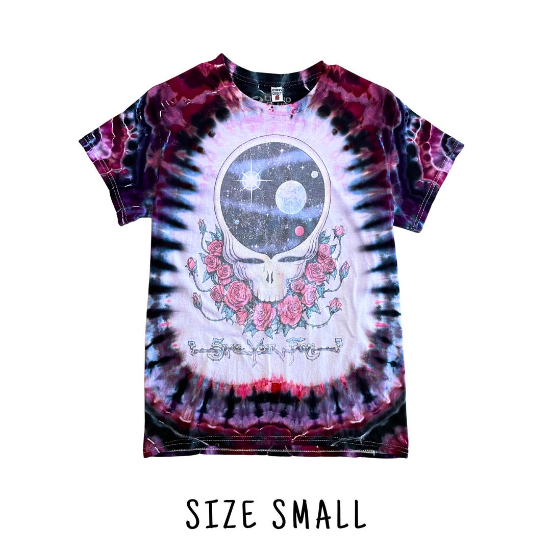 Tie Dye Grateful Dead Tee Shirt | Size Small | Hand Dyed Official Merch ...