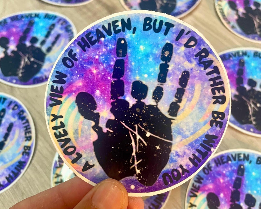 A Lovely View of Heaven... Grateful Dead Jerry Garcia Vinyl Sticker | 3 ...