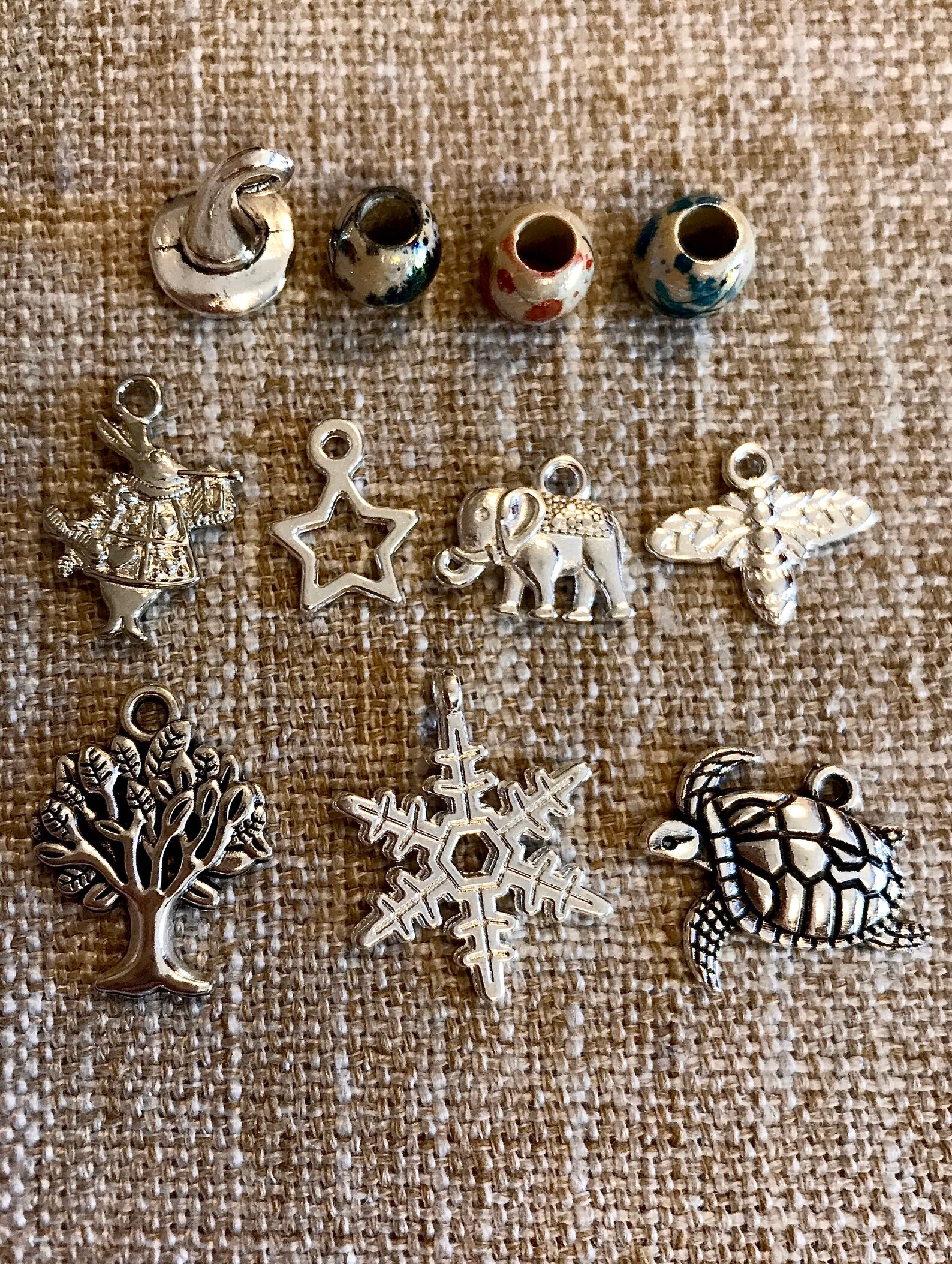 Charm Bracelet - Etsy UK