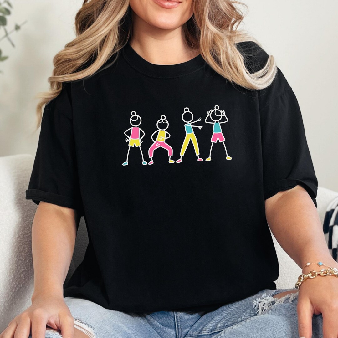 Comfort Colors Dance Fitness Mom Shirt, Funny Cardio Dance Tee, Latin ...