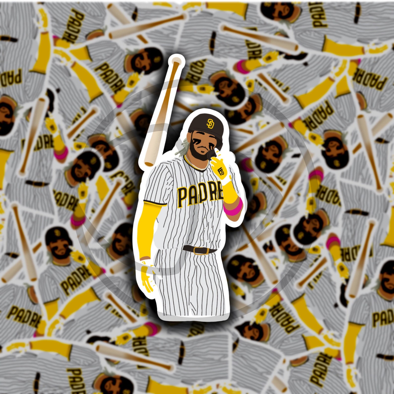 Fernando Tatis Jr. Vinyl Stickers TWO PACK | Etsy