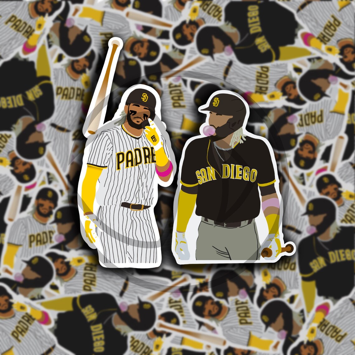 Fernando Tatis Jr. Vinyl Stickers TWO PACK | Etsy
