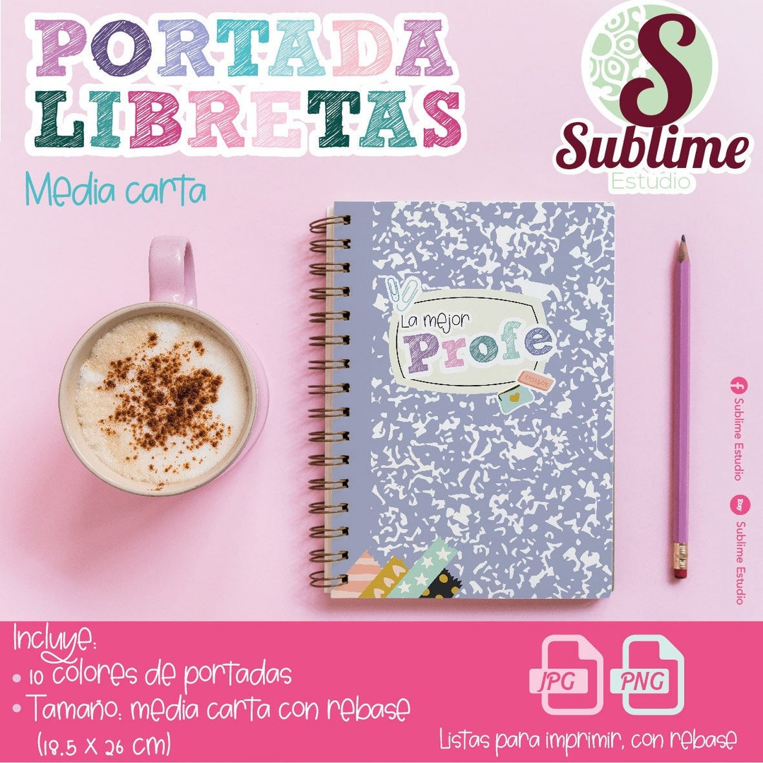 PAQUETE PORTADAS MAESTROS 10 portadas de colores / Portadas de maestros ...