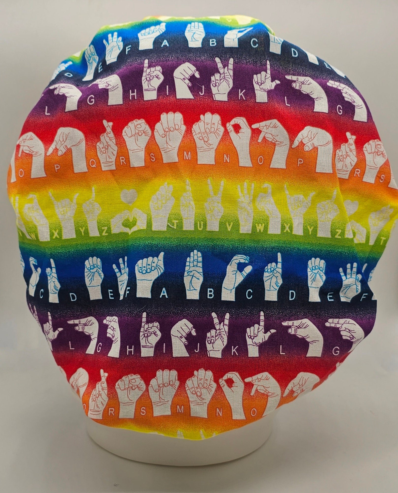 Rainbow Sign Language (OUT OF PRINT Fabric) - Etsy