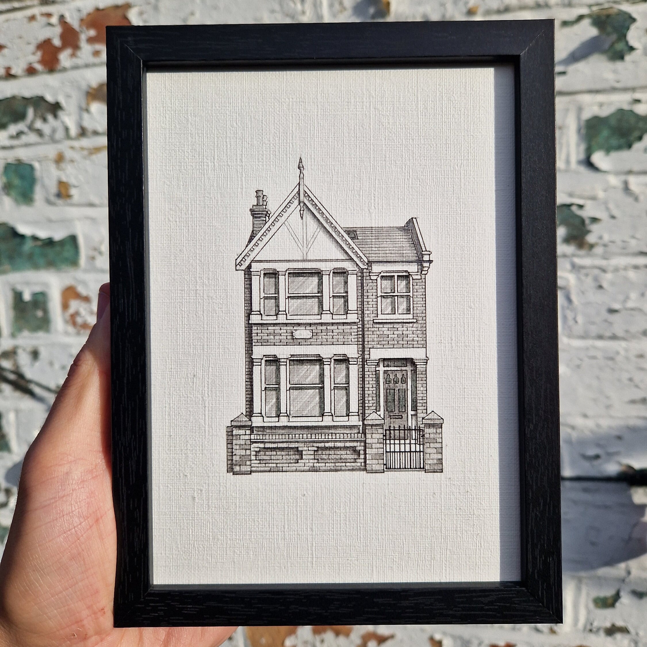 House Drawing | Custom Architectural Drawing | Pencil Illustration - Etsy