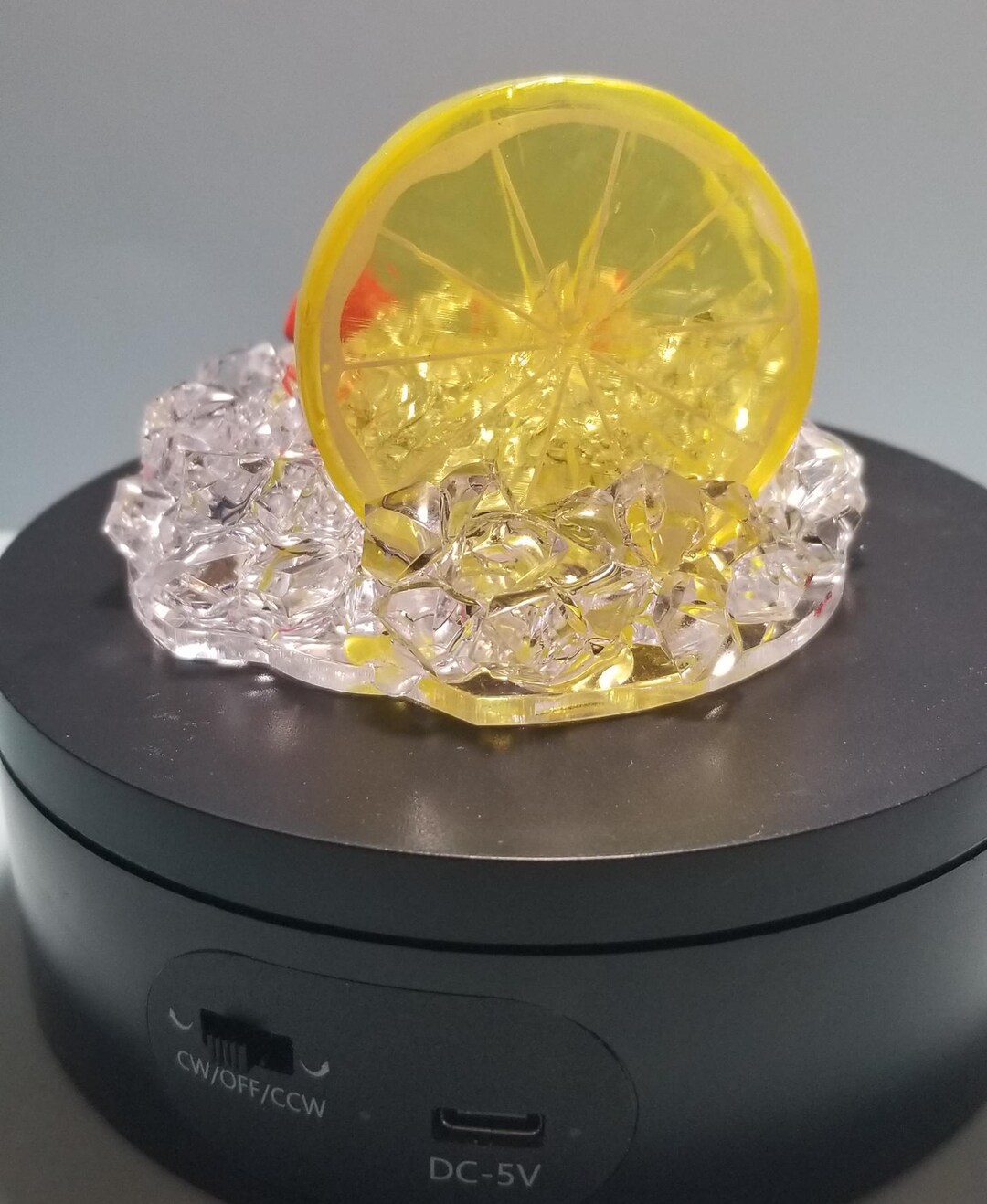 Lemon Ice Tumbler Topper | 3D Acrylic Stanley Accessory - Etsy