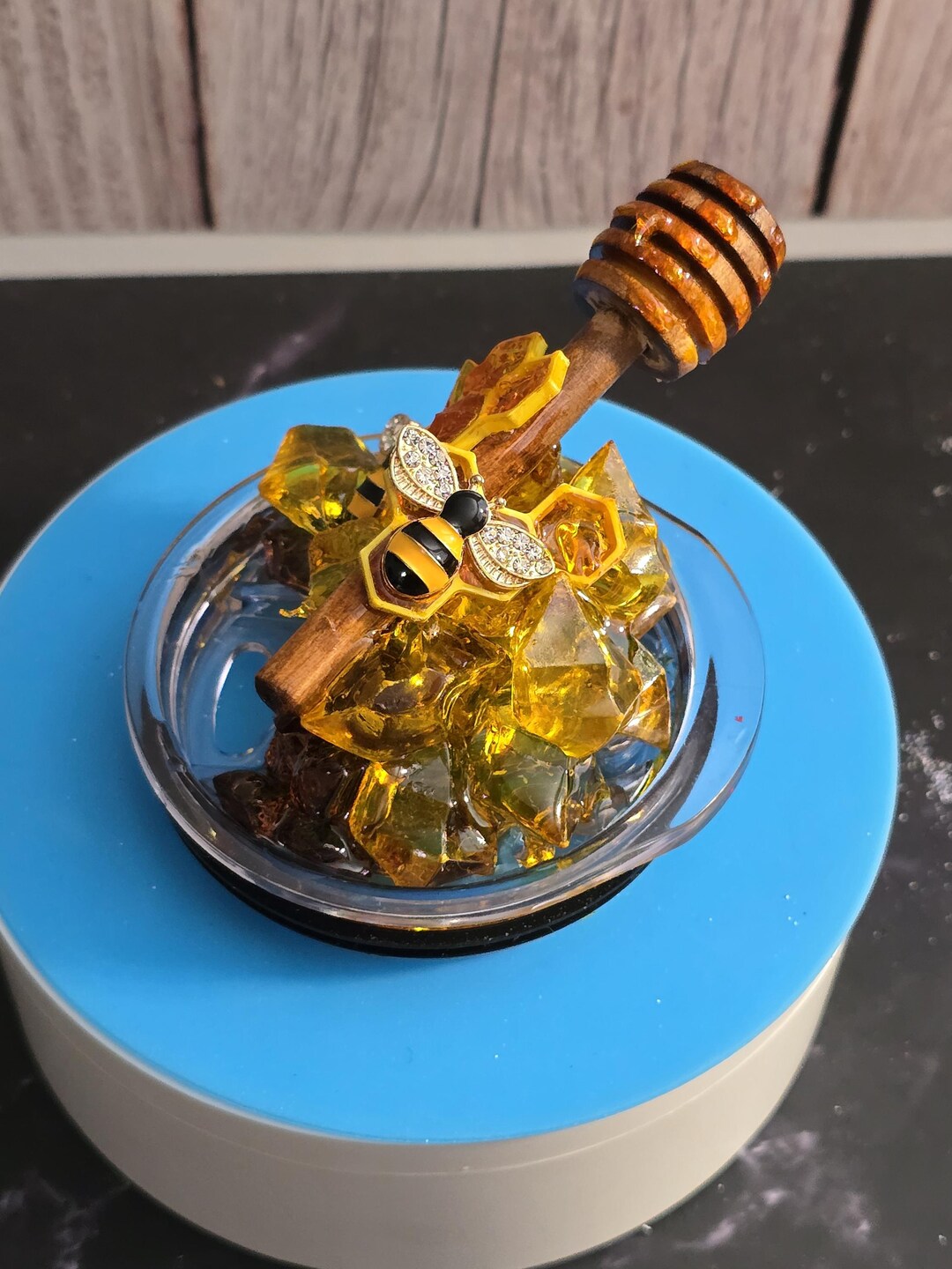 20-ounce Bee Topper Honey Bees Drip - Etsy