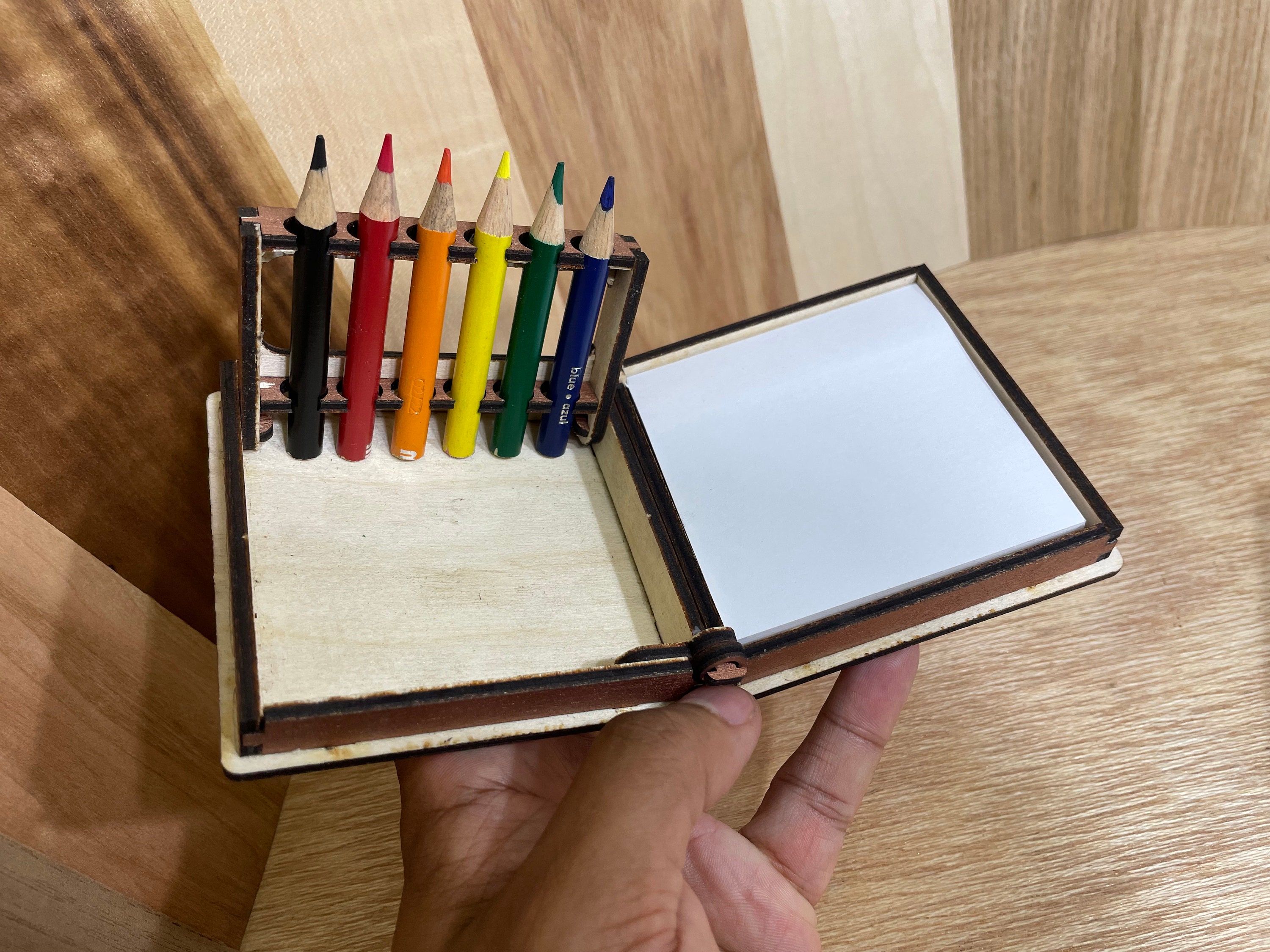 Popup Art Box Colored Pencil Sketch Box Portable Travel - Etsy