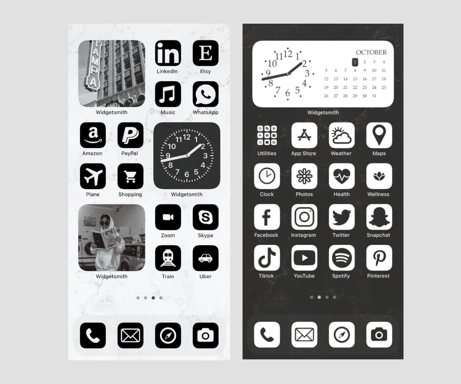 Ios 15 Icons 110 Black White Icons Ios 14 Iphone Icons | Etsy