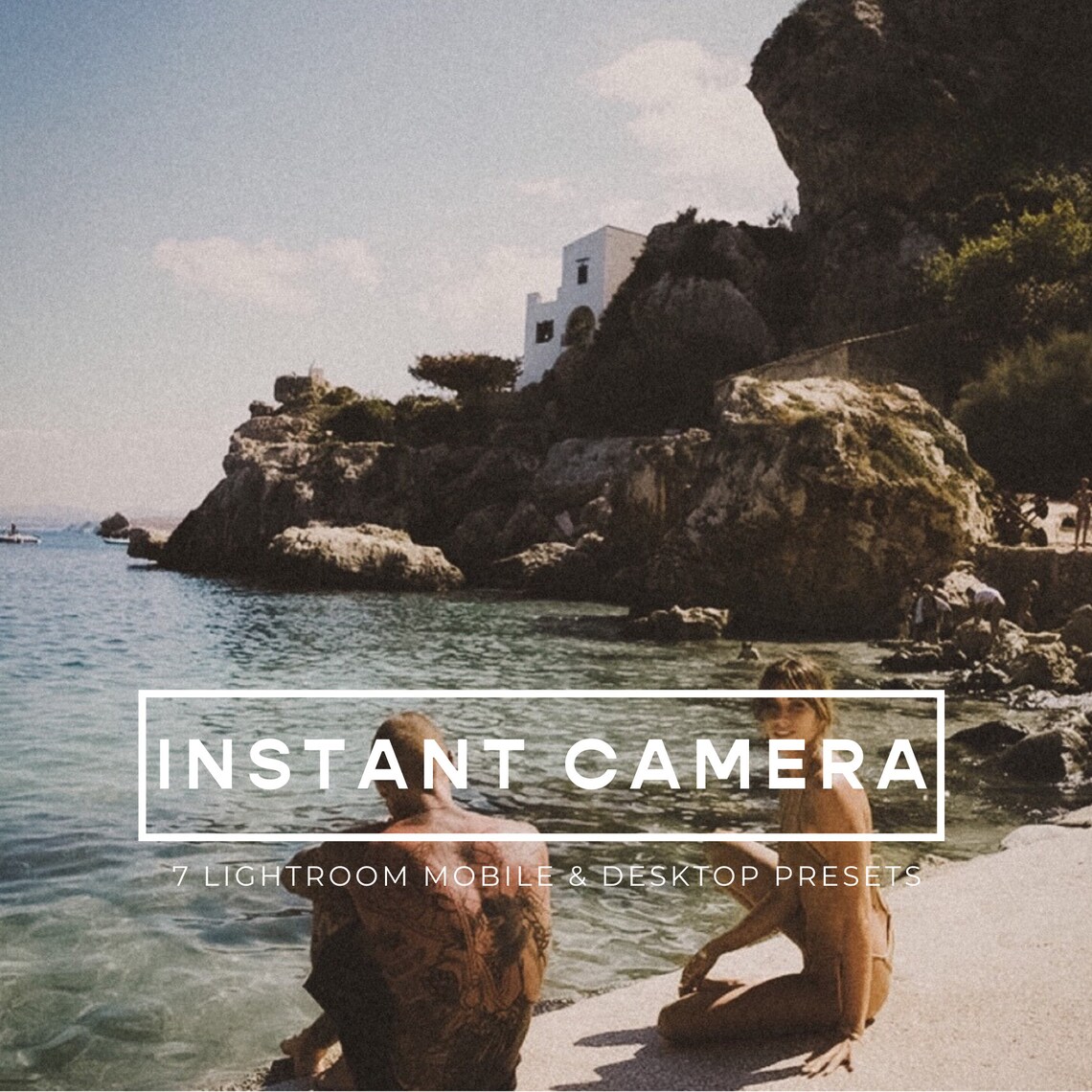 Grainy Film Lightroom Mobile & Desktop Presets, 7 Retro Vintage ...