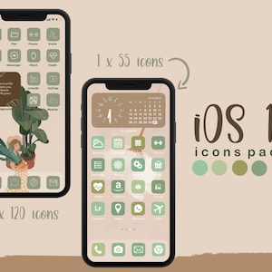 Ios 15 Icons - Green Mint Ios 14 Icons, Soft Tone Pastel Icons, Green ...