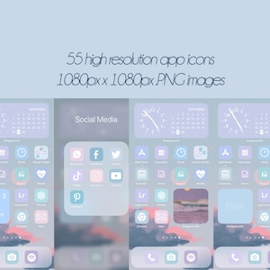 Ios 15 Icons, Ios 14 Icons Pastel, Dreamy Ios Icons, App Aesthetics ...