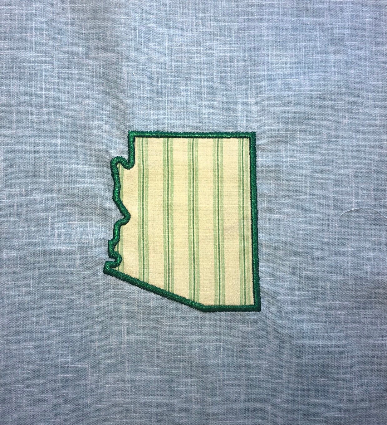 Arizona Applique Embroidery Design, Arizona Machine Embroidery, Machine ...