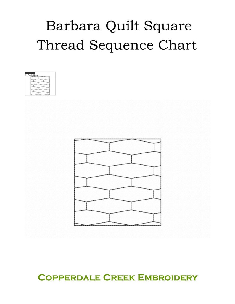 Barbara Machine Quilting Embroidery Design, Quilt Square, Embroidery ...