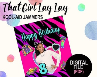 That Girl Lay Lay Capri Sun Labels Physical - Etsy