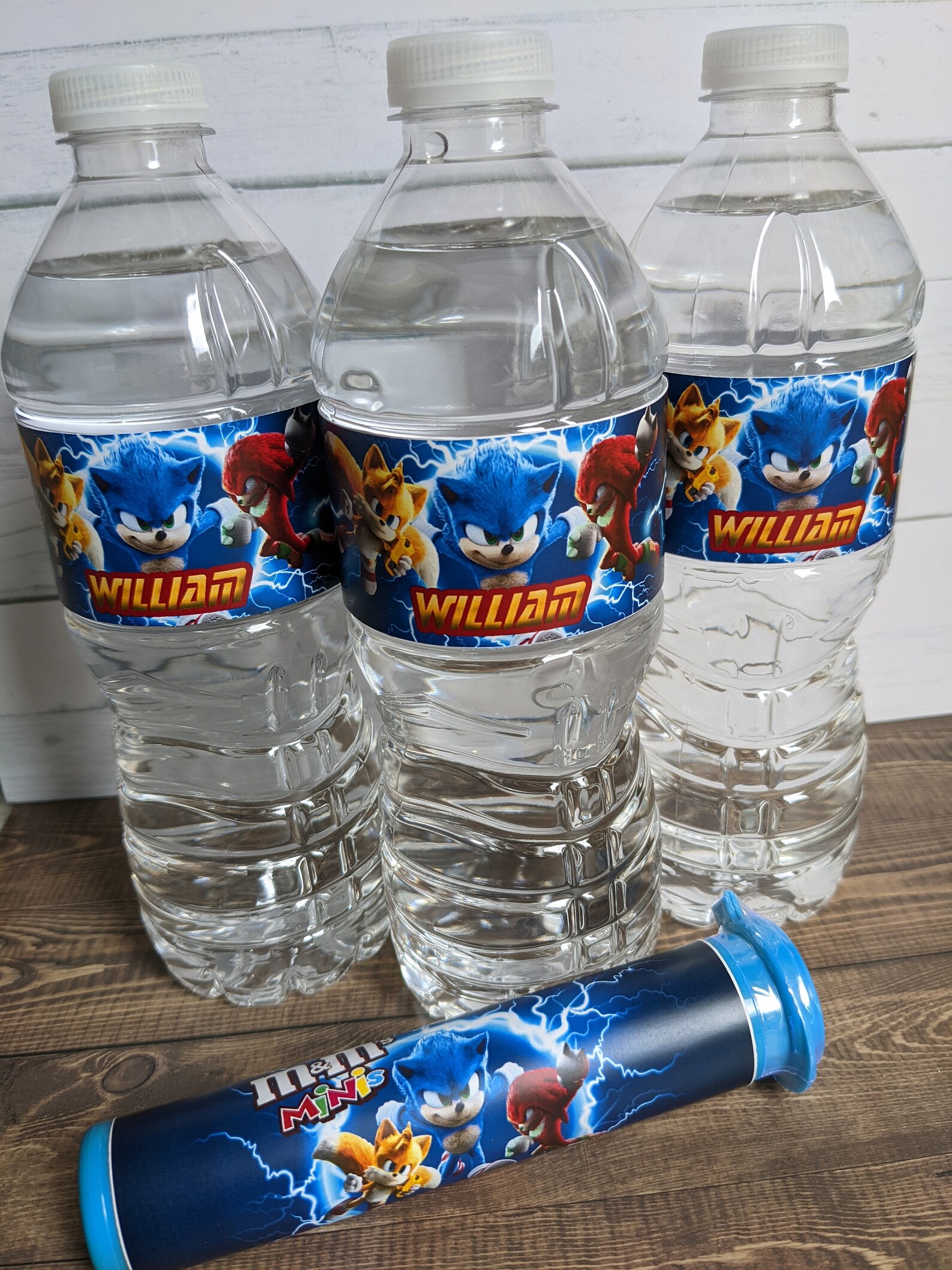 DIGITAL Printable File Sonic Water Bottle Labels for 500ml - Etsy