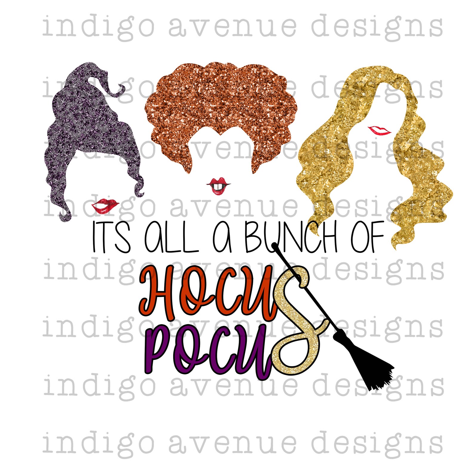 Halloween Hocus Pocus Clipart PNGs Clip Art Instant | Etsy