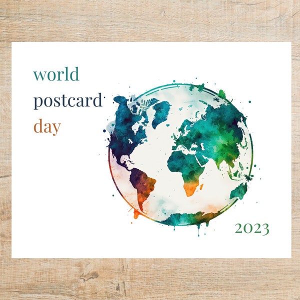 World Postcard Day - Etsy