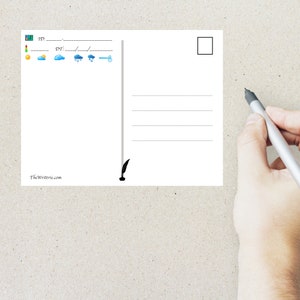 Snail Mail Postcard Set | 4 Postcards | 130 Thick Cardstock - Etsy