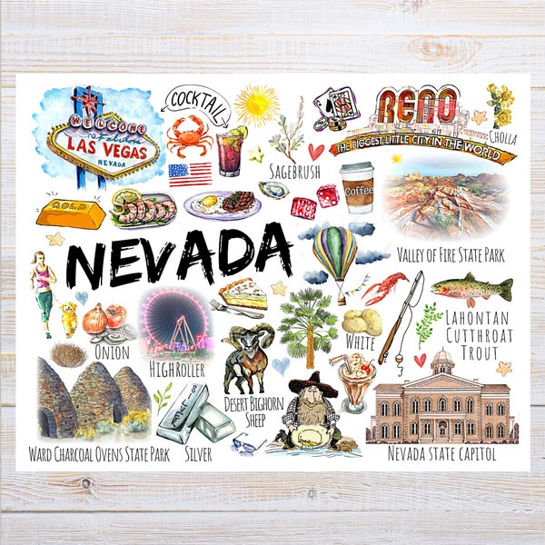 Nevada - Etsy