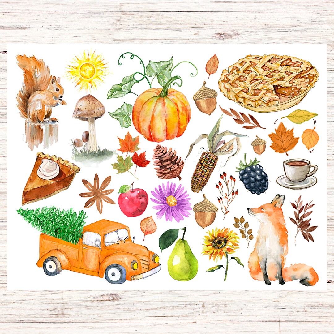 Fall Postcard | 1 Postcard | Thick Cardstock | for Sending a Postcard ...