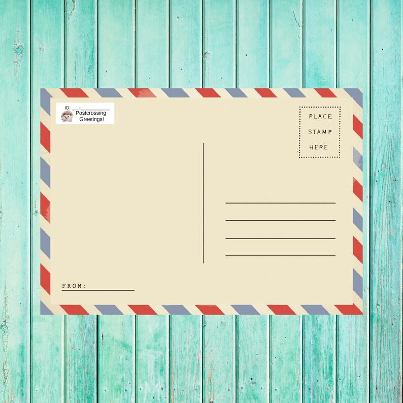 Hedgehog Extra Small Postcrossing ID Stickers 77 Stickers - Etsy