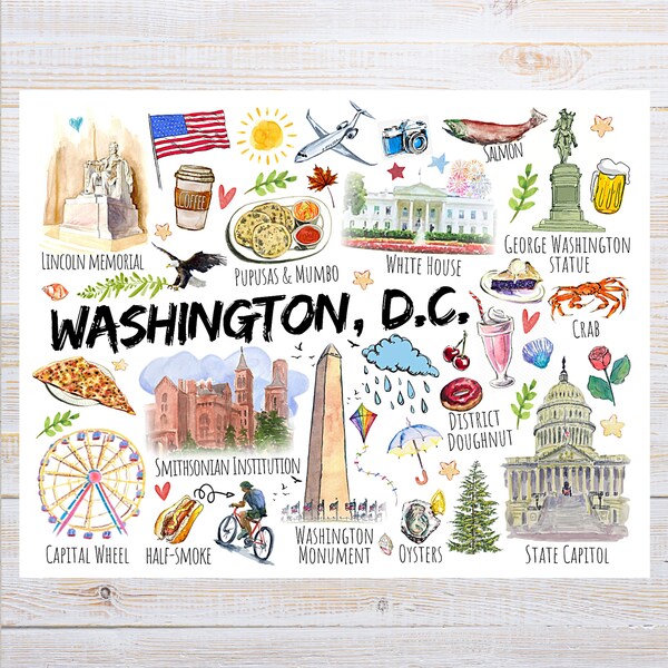Washington Dc Art - Etsy