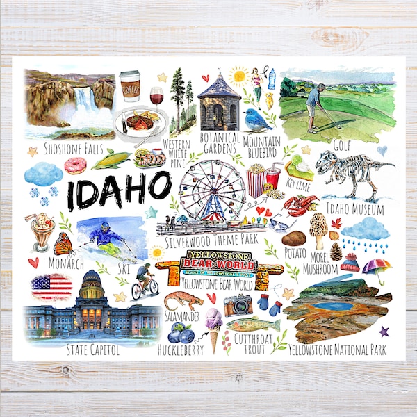 Idaho - Etsy