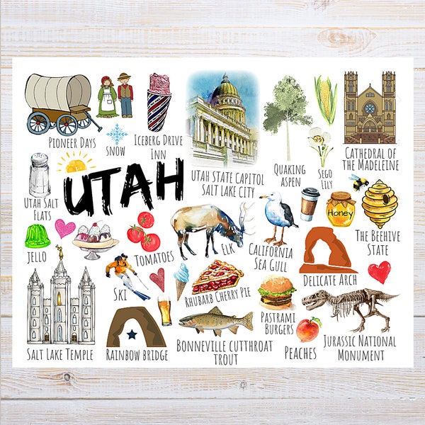 Utah Postcards - Etsy