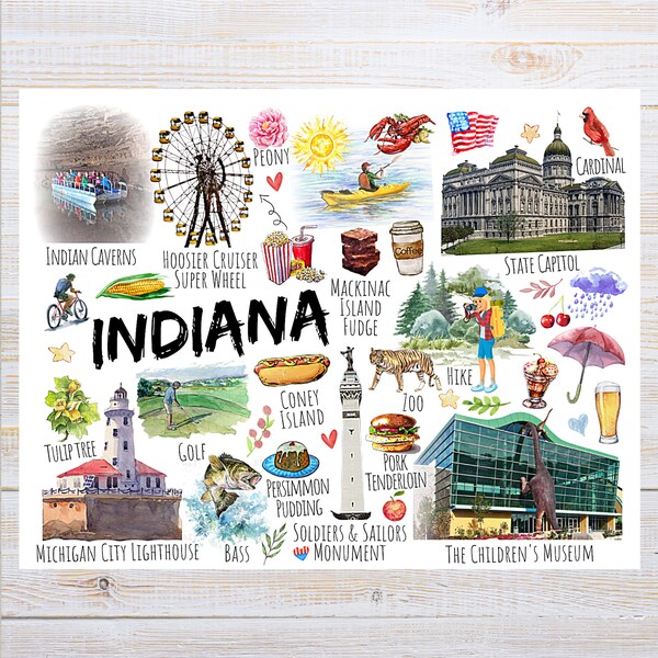 Indiana - Etsy