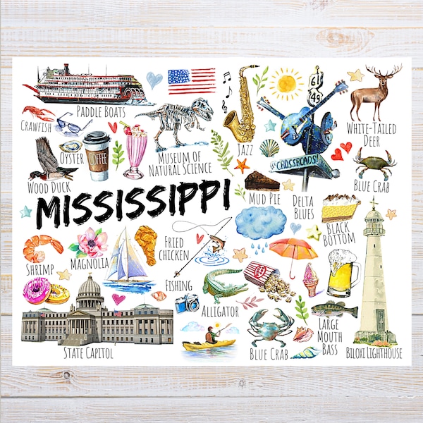 Mississippi - Etsy