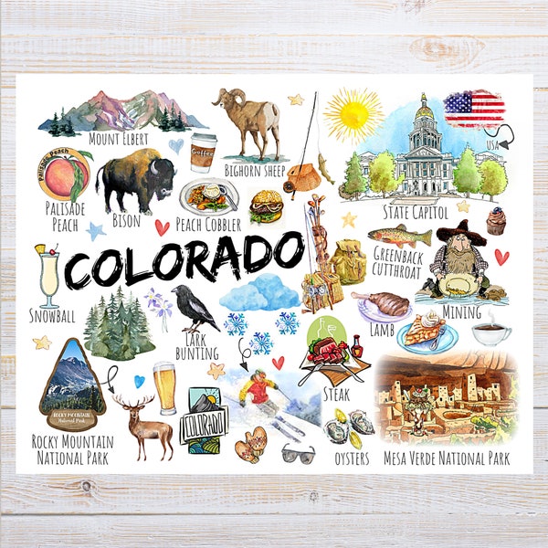 Colorado Postcards - Etsy