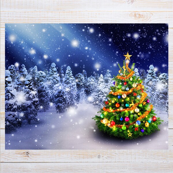 Christmas Postcard - Etsy