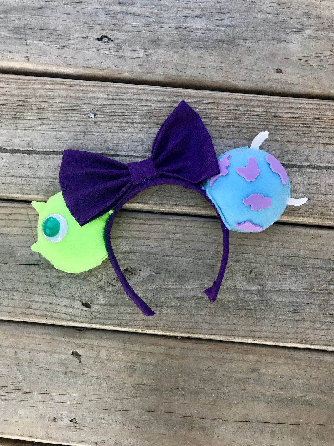 Monsters Inc Inspired Headband Ears - Etsy