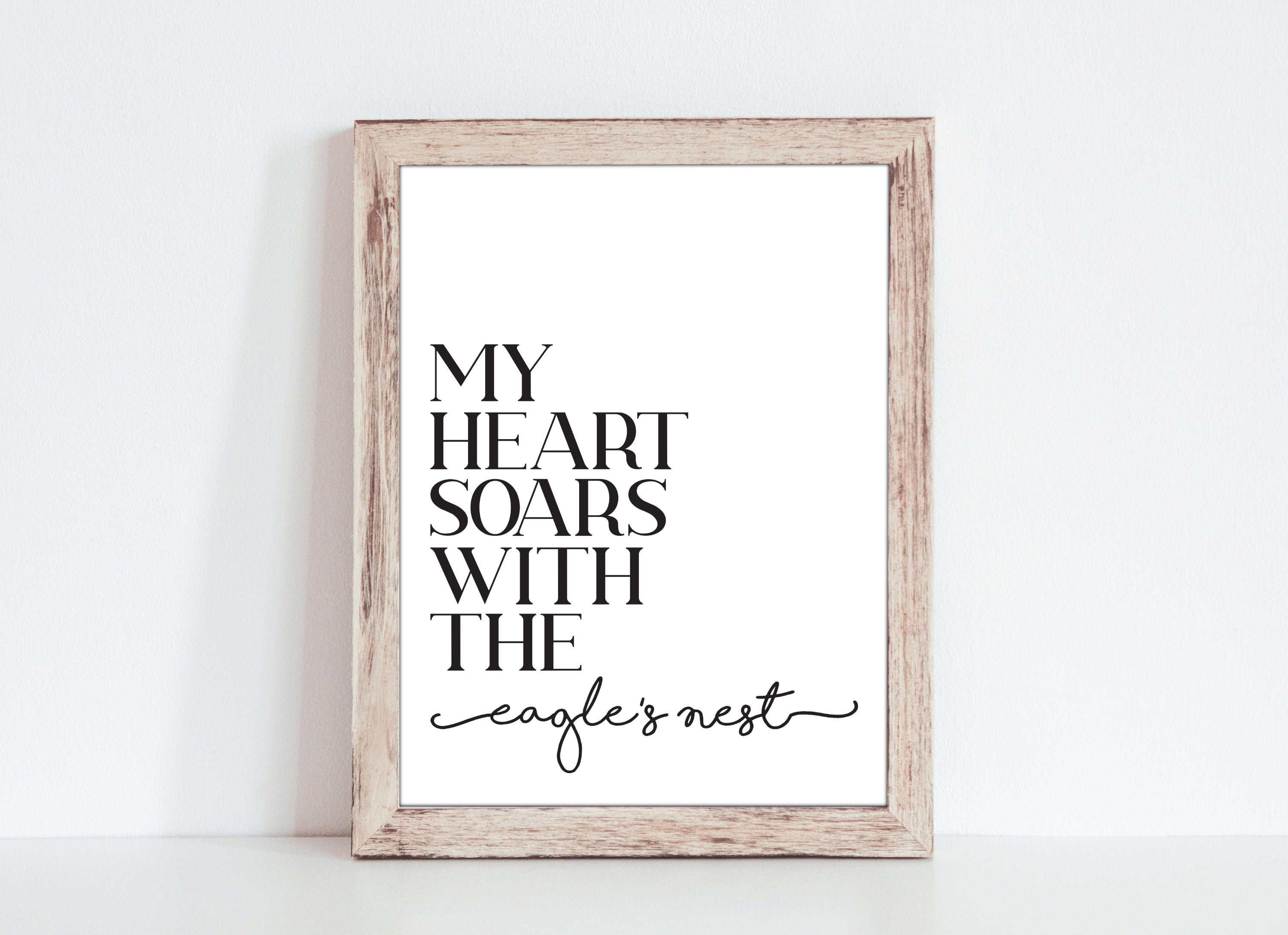 Michael Scott Quote Art PRINT My Heart Soars With the - Etsy