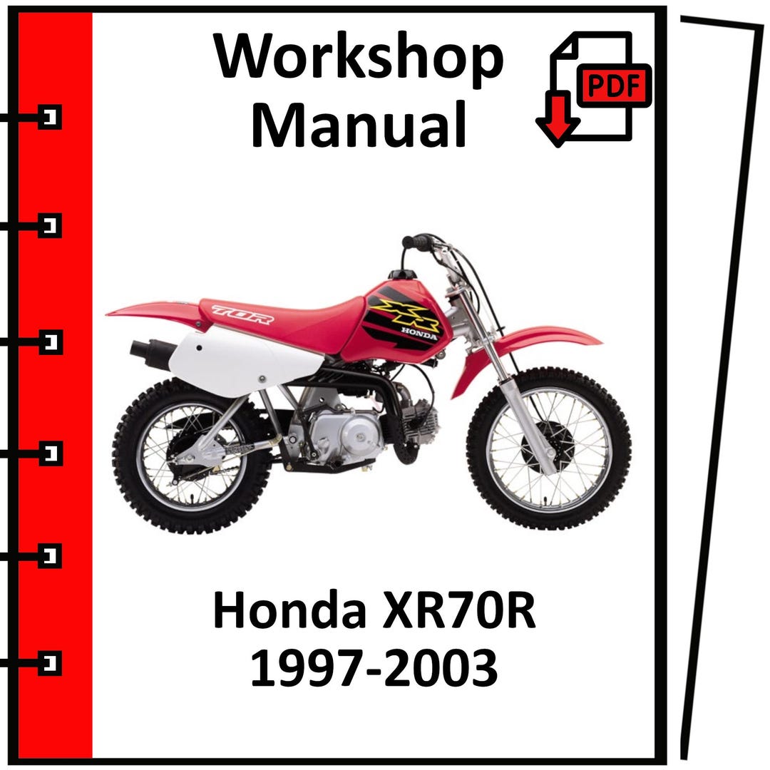 HONDA XR70R 1997 1998 1999 2000 2001 2002 2003 Service Repair Workshop ...
