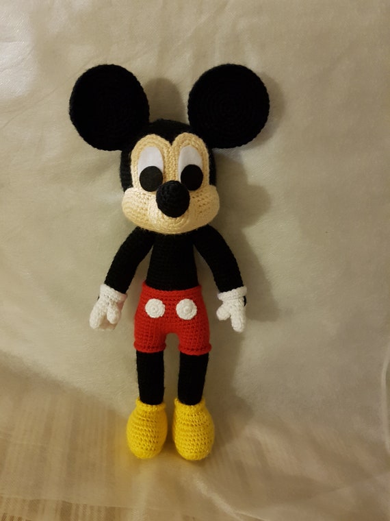 Mickey Mouse Crochet Pattern | Etsy