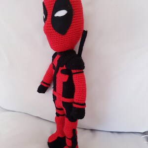 Deadpool Crochet Pattern - Etsy