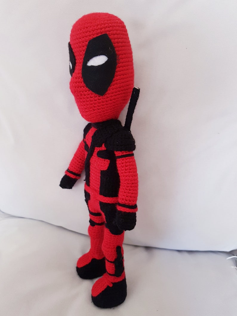 Deadpool Crochet Pattern - Etsy