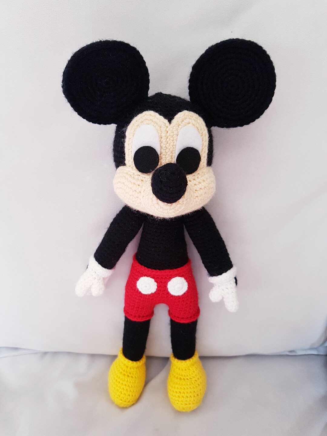 Mickey Mouse Crochet Pattern - Etsy