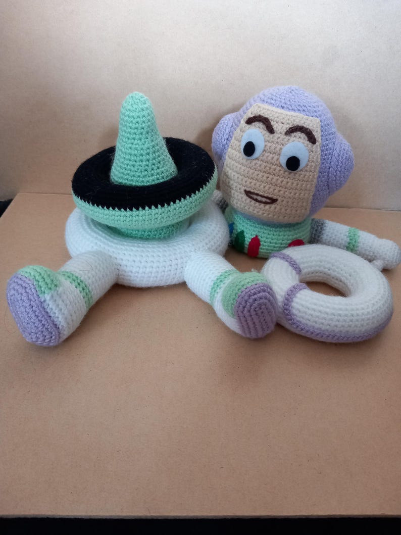 Buzz Lightyear Stacking Toy Pdf Pattern - Etsy