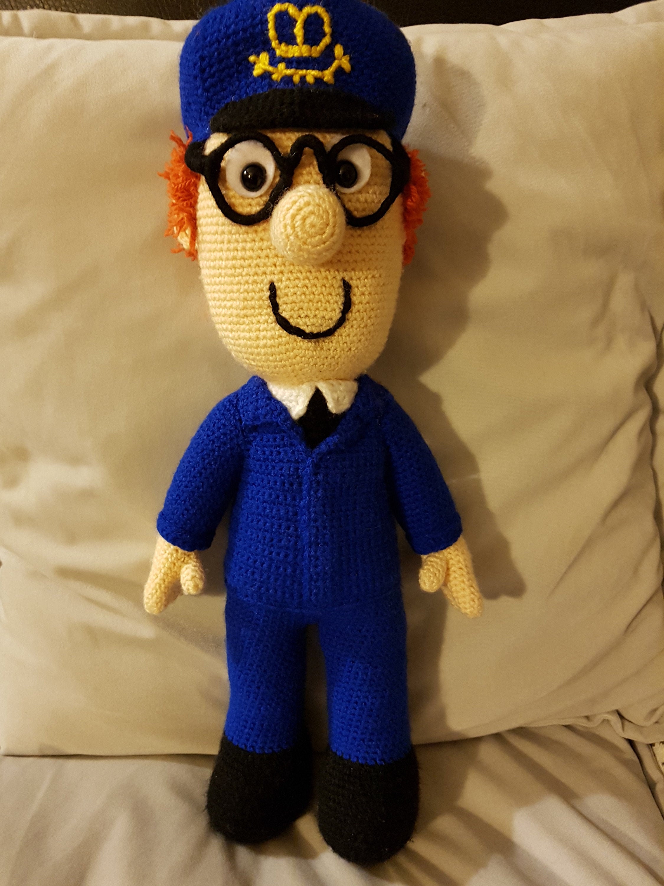Postman Pat Crochet Pattern | Etsy