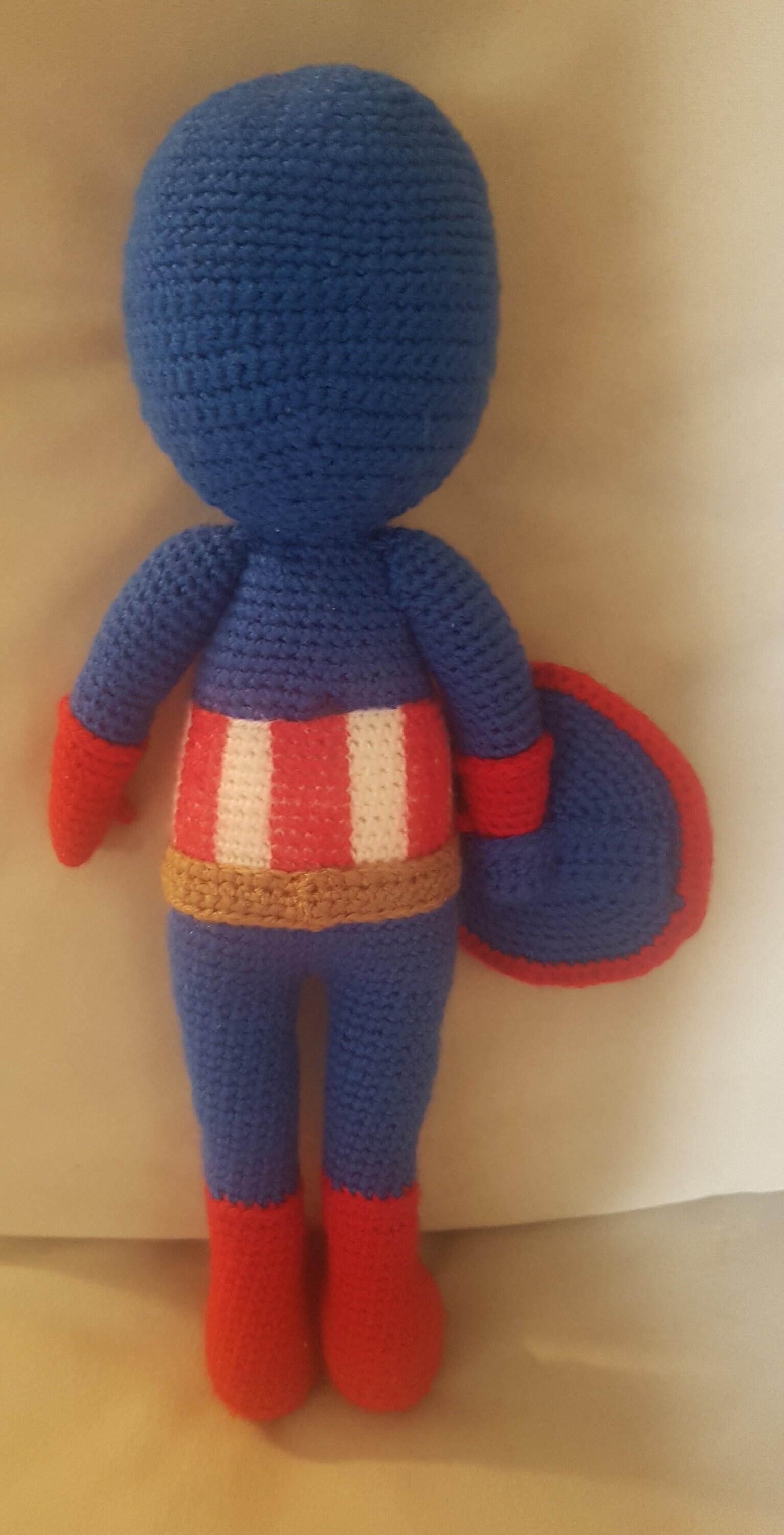 Captain America Crochet Pattern - Etsy