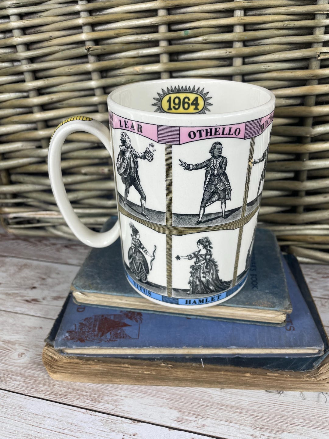 Vintage Wedgewood William Shakespeare Large Mug Playwright Poet Great ...