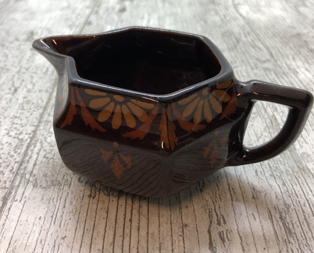 Vintage Lovatts Langley Ware England Small Decorative Milk Jug Creamer ...