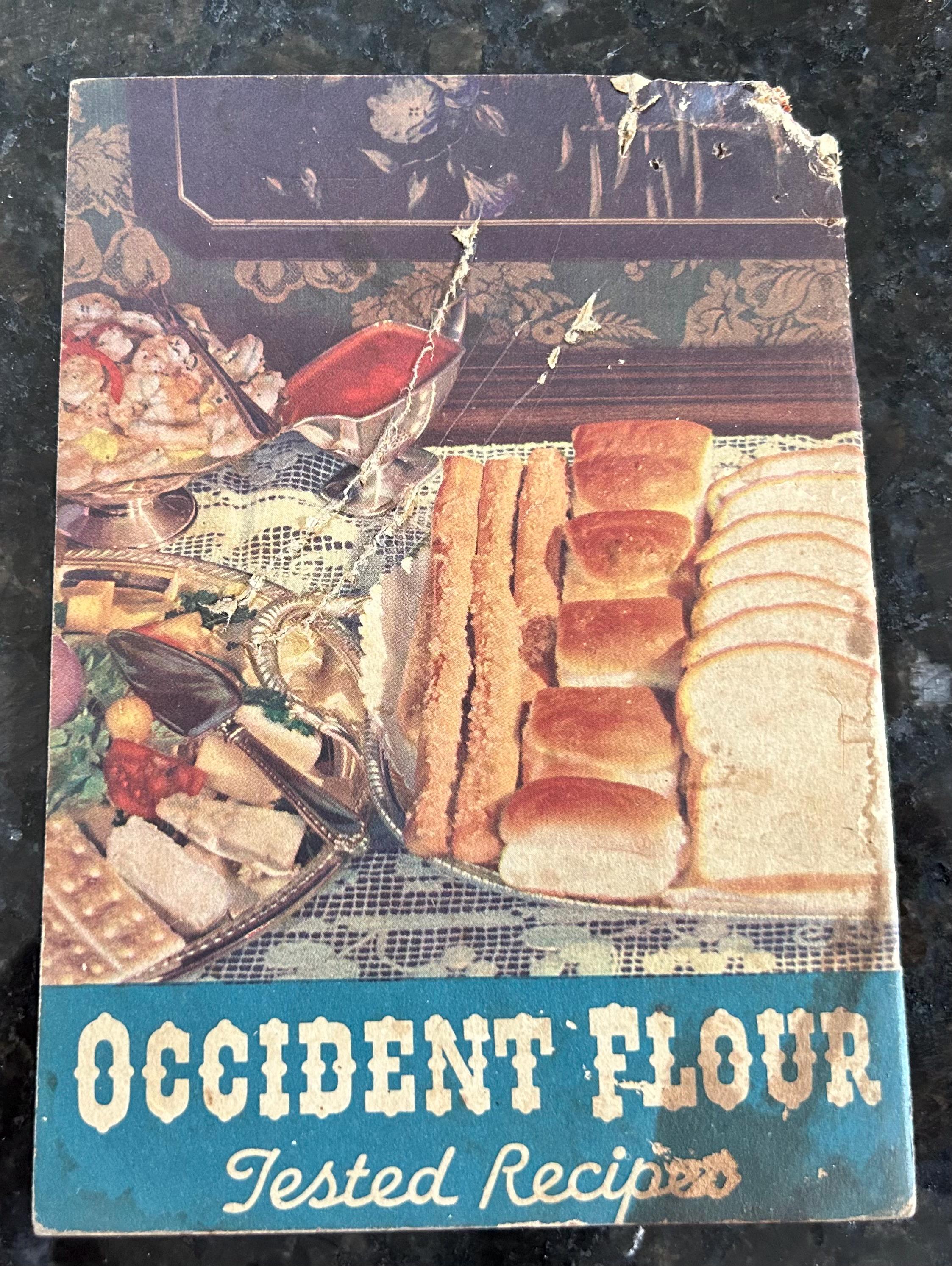 1936 Occident Flour Tested Recipes Paperback Cookbook - Etsy