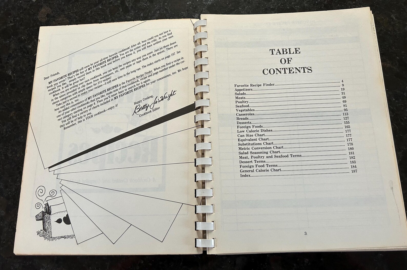 My Favorite Recipes Cookbook Created Compiled by Me! W/ Handwritten ...