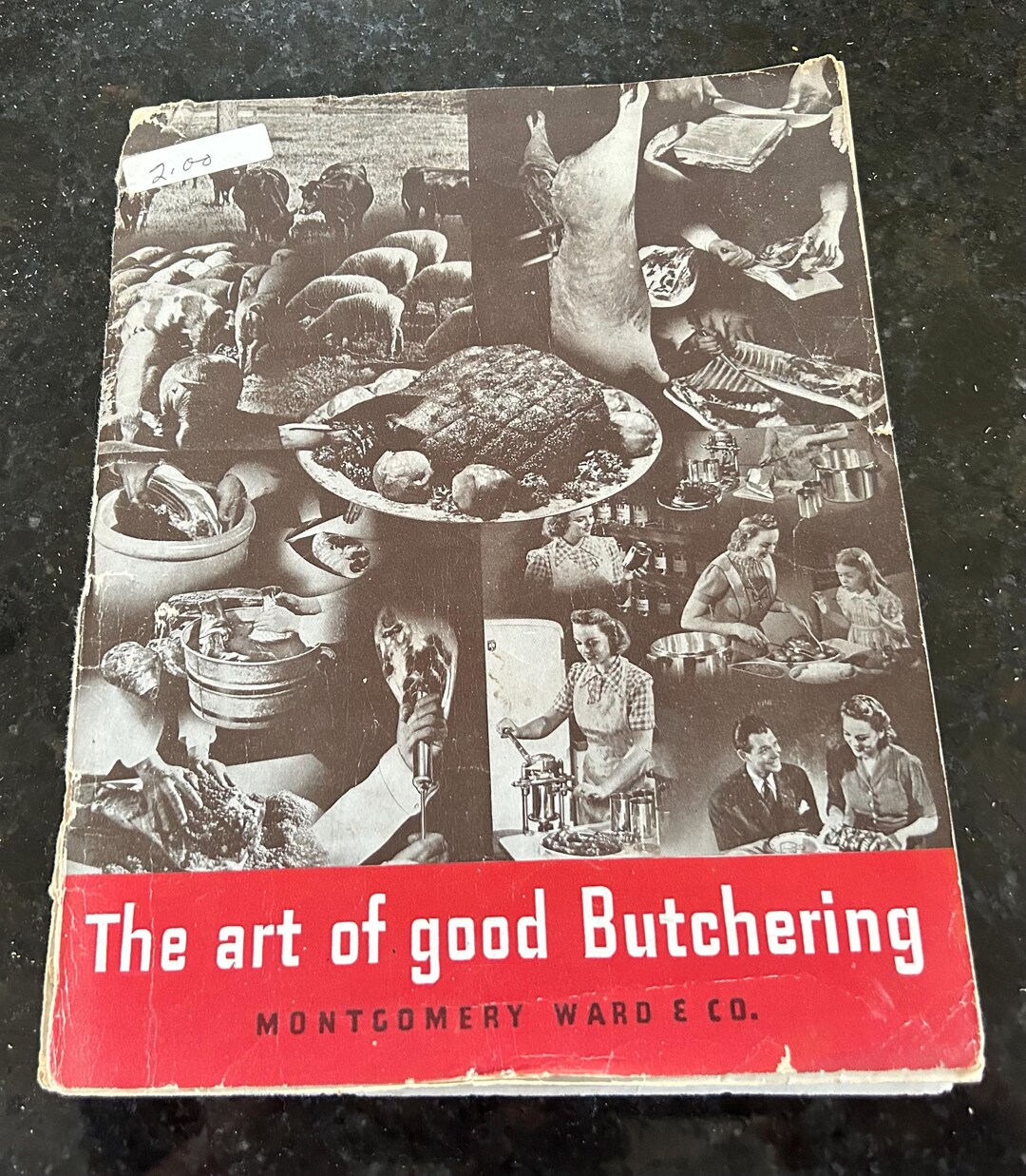 The Art of Good Butchering Meat Montgomery Ward & Co 1940 Book - Etsy