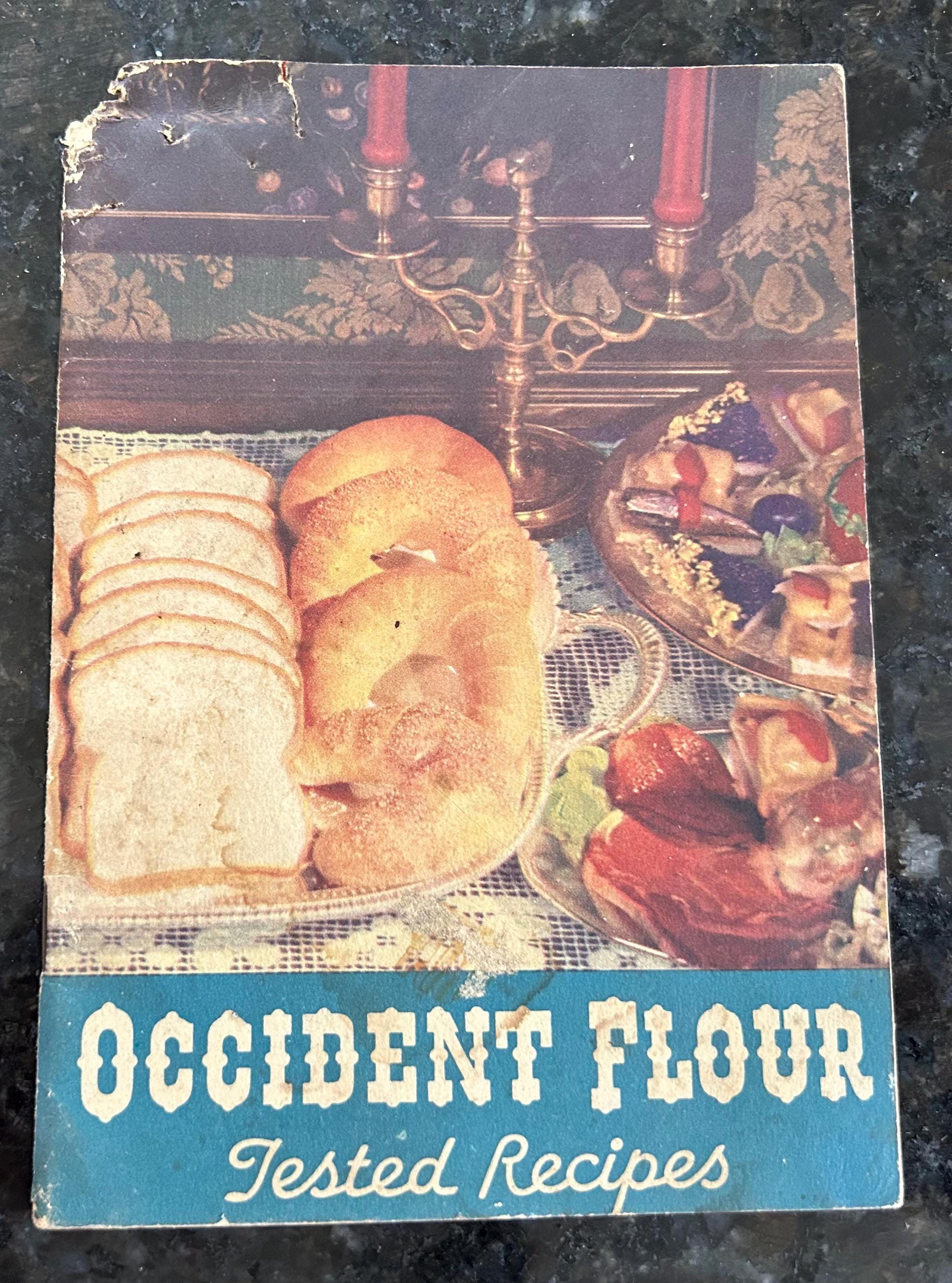 1936 Occident Flour Tested Recipes Paperback Cookbook - Etsy