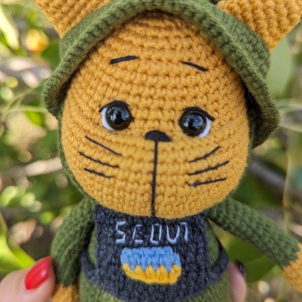 Ukrainian Army Cat Toy - Etsy